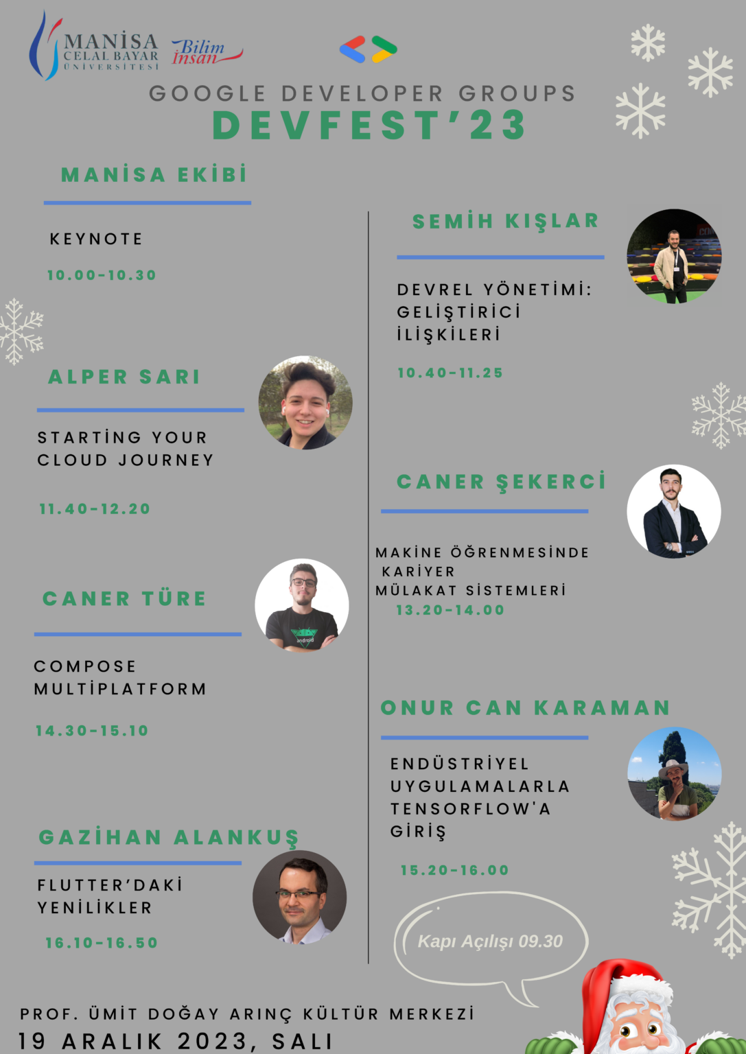 Google Developer Groups – DEVFEST’23 – Elektrik-Elektronik Mühendisliği ...